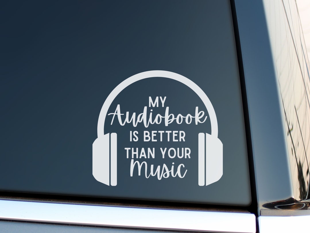 Book Car Decal | Book Lover Car Decal | Car Decal Bookish | Book Decal ...