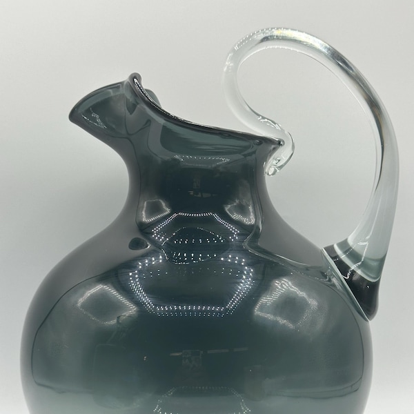 Blenko Pitcher - Etsy