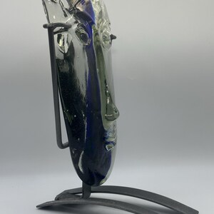 Vintage Gabriel and Rodolfo Jaramillo Modernist Art Glass Face Mask ...