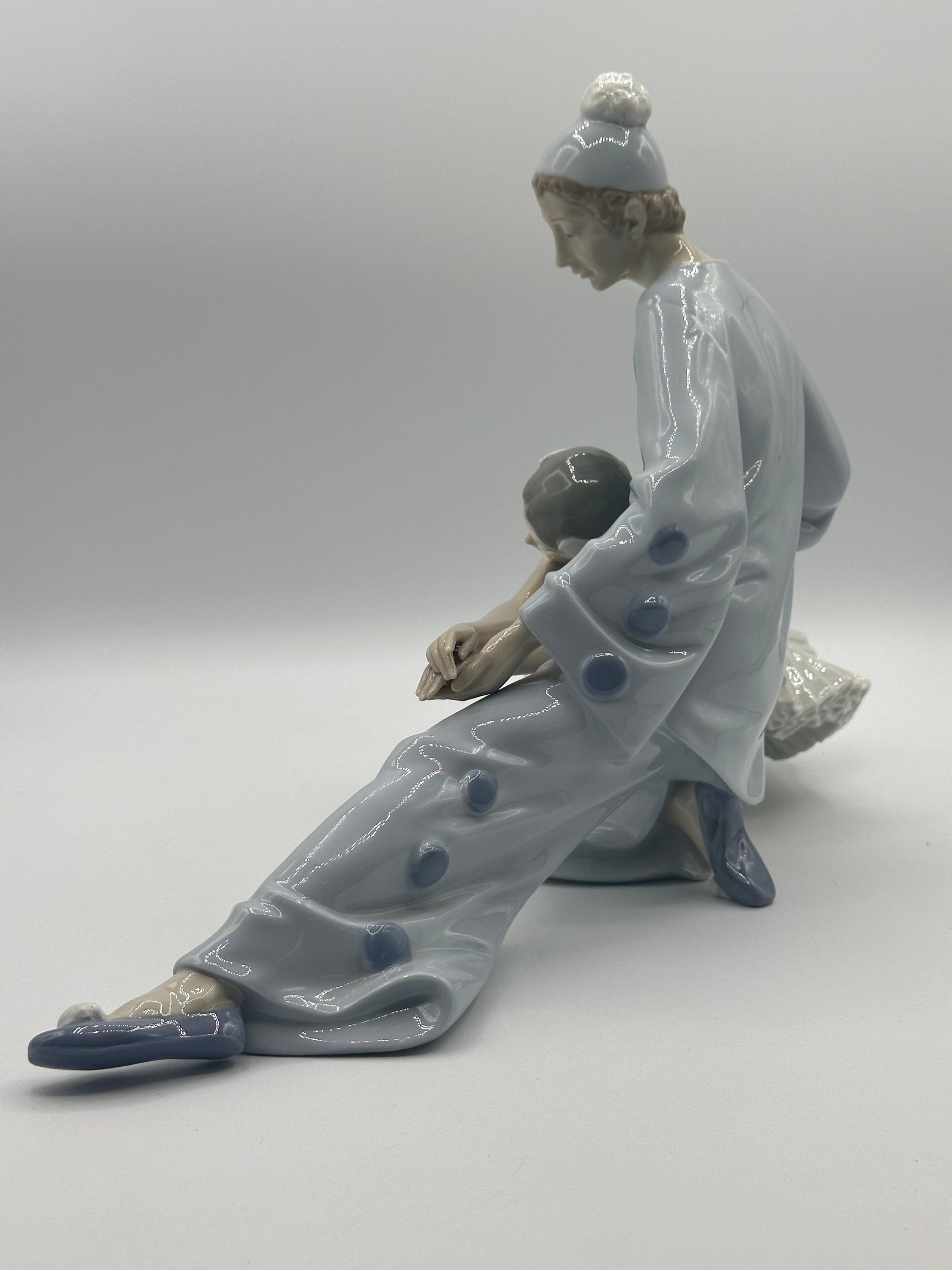 Lladro 4935 Ballerina and Jester closing Scene Figurine - Etsy
