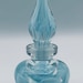 Zimmerman Aqua Flowers Perfume Bottle - Etsy