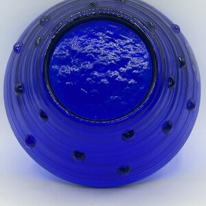 Vintage Blenko Cobalt Blue Bowls #925 With Original Labels - Etsy