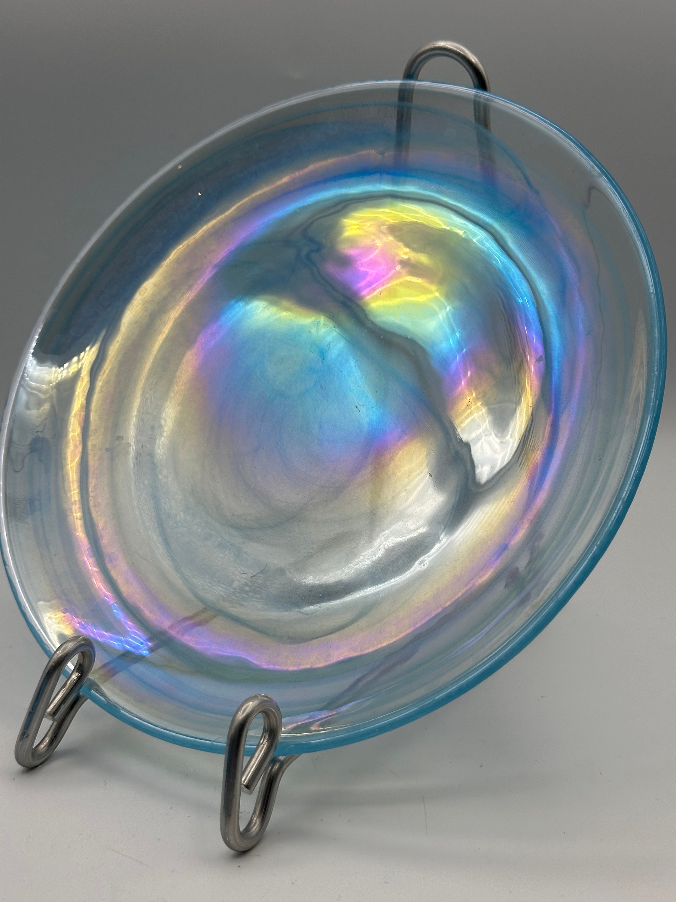 Artistic Accent 8.5 Blue Swirl Plates Set of 6 - Etsy