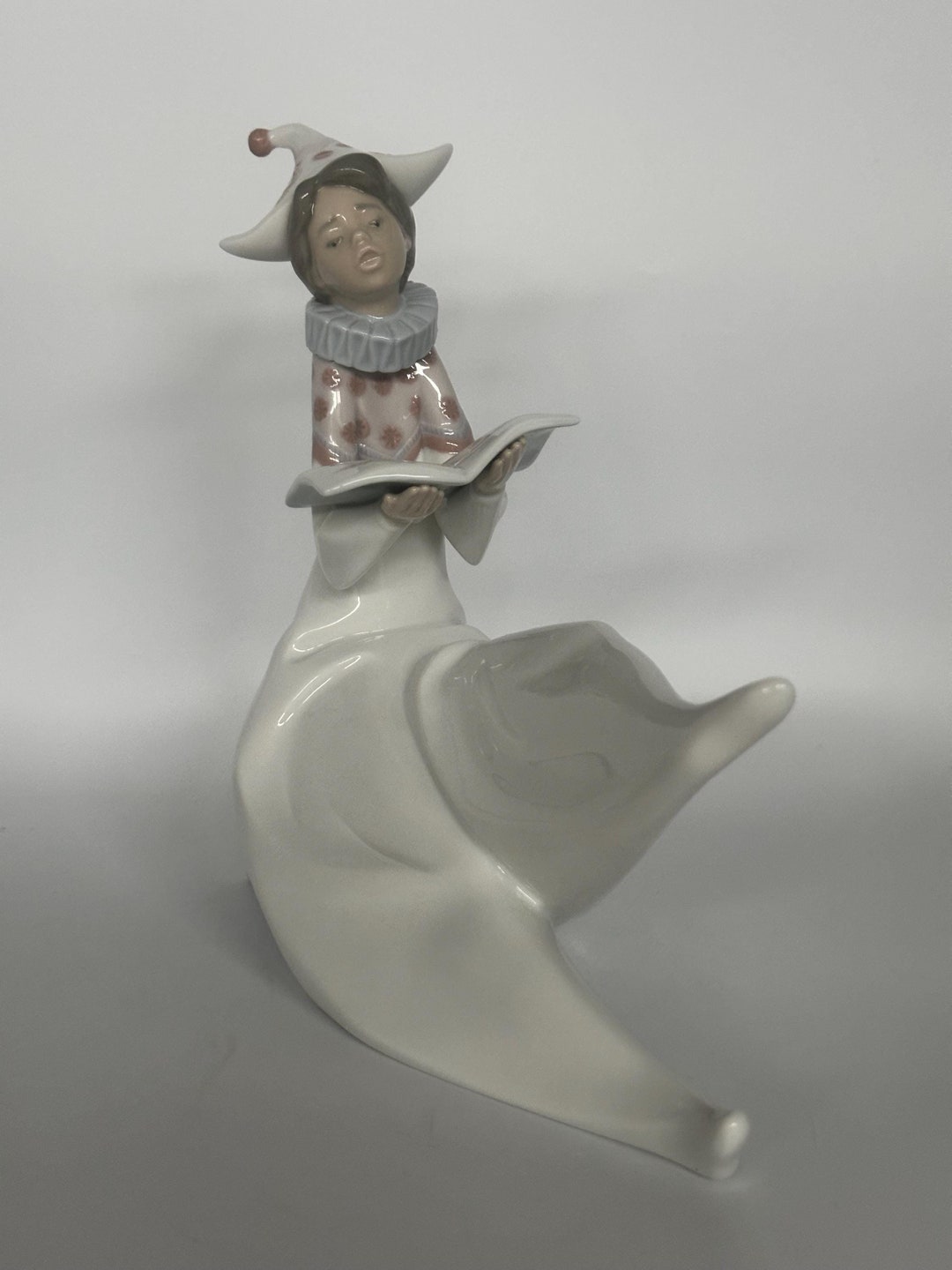 Vintage Lladro Young Jester Singing - Etsy