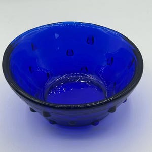 Vintage Blenko Cobalt Blue Bowls #925 With Original Labels - Etsy
