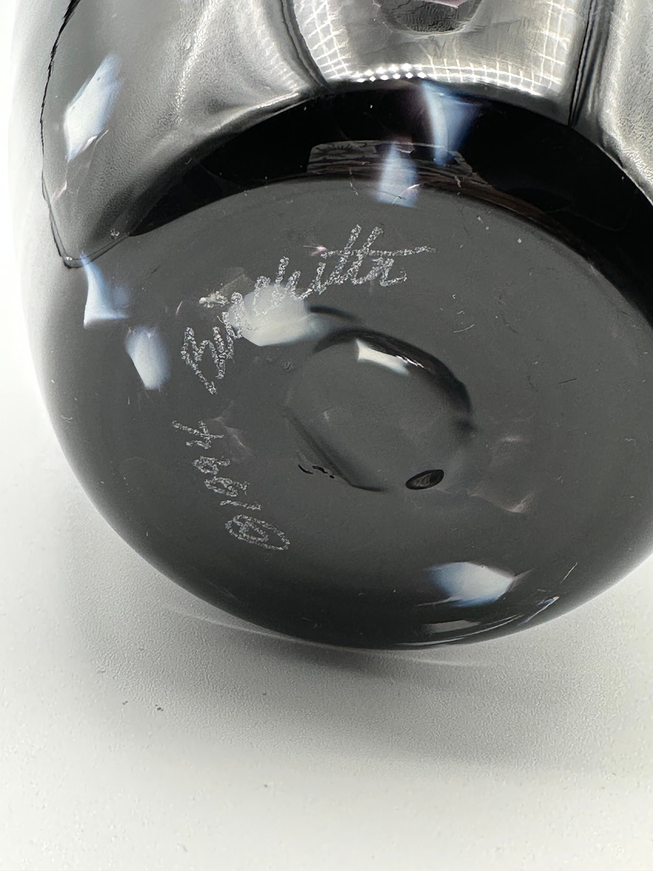 Vintage John Burchette Art Glass Vase - Etsy