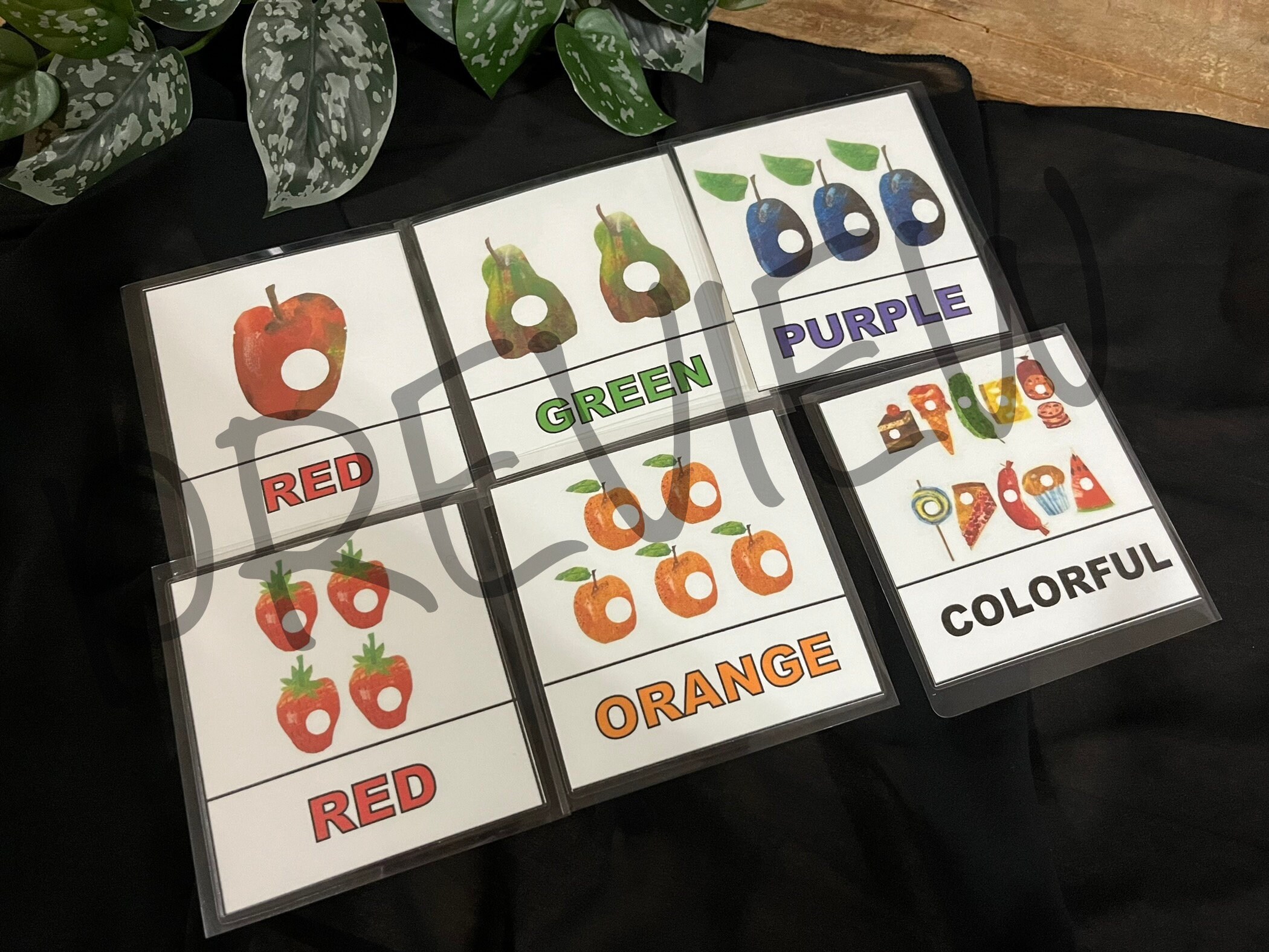 The Very Hungry Caterpillar Story Telling Cards - Etsy UK