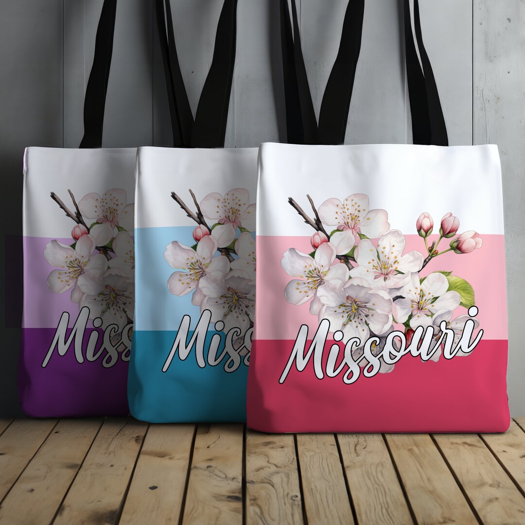 Missouri Hawthorne Tote Bag State Flower - Etsy