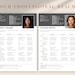 Perfect Actor Resume/cv Template V4 With Corner Headshot, Actress, Film ...