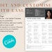 Perfect Actor Resume/cv Template V4 With Corner Headshot, Actress, Film ...
