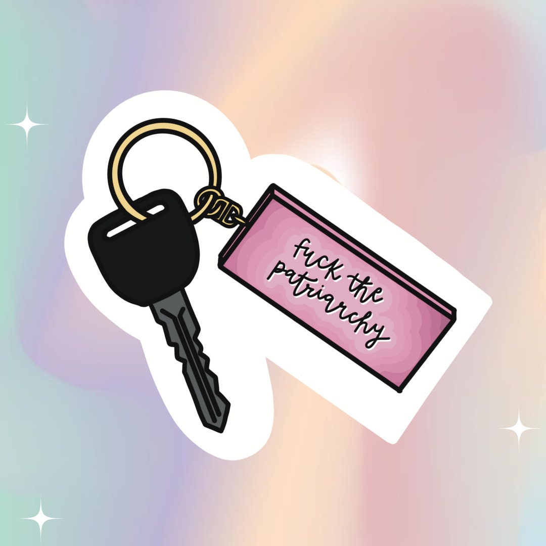 Taylor Swift Fck the Patriarchy Key Chain Swiftie Sticker - Etsy