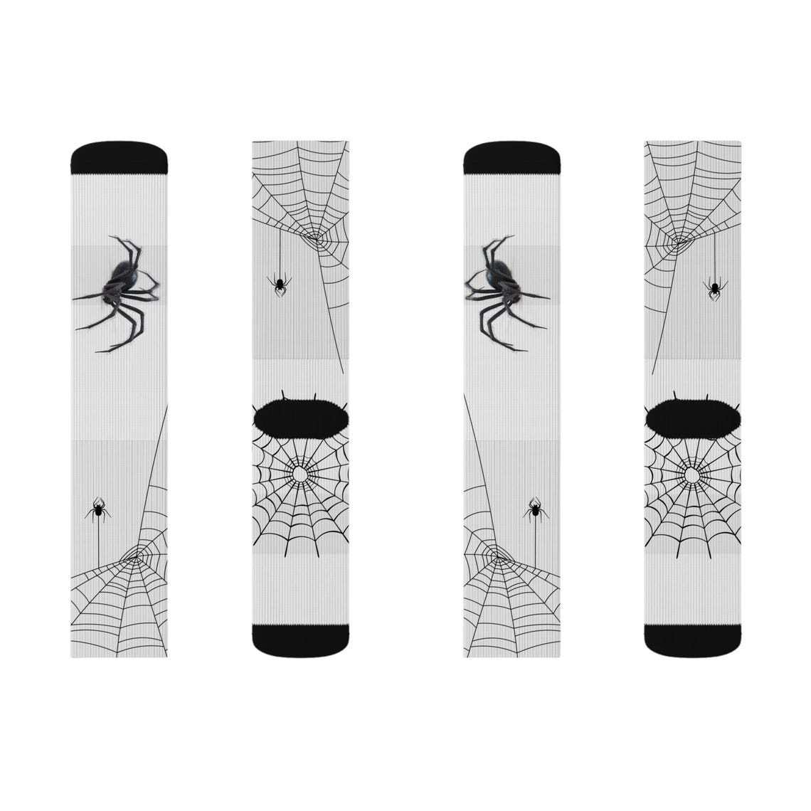 Spider & Webs Sublimation Socks - Etsy