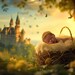 Newborn Fairy Tale Castle Digital Backdrop for Newborn Photoshoot ...
