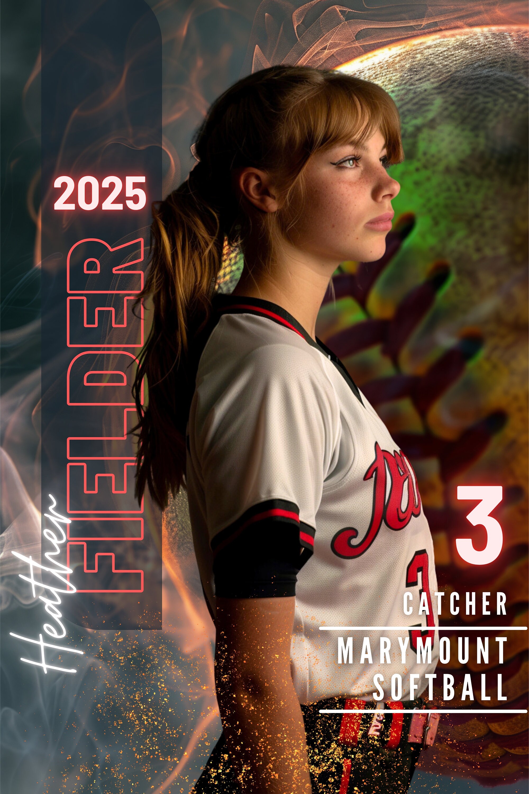 Softball Poster Template | Editable in Canva | Softball Background for ...