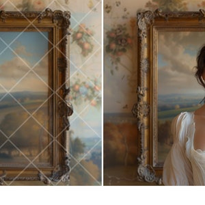 12 Victorian Era Digital Backdrops | Antique-style Portrait Backgrounds ...