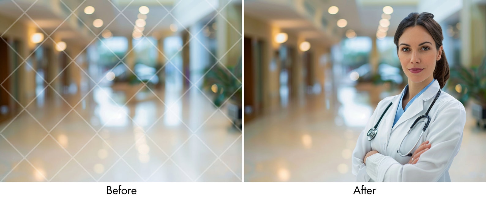 16 Modern Hospital Lobby Digital Backdrops for Business Headshots ...
