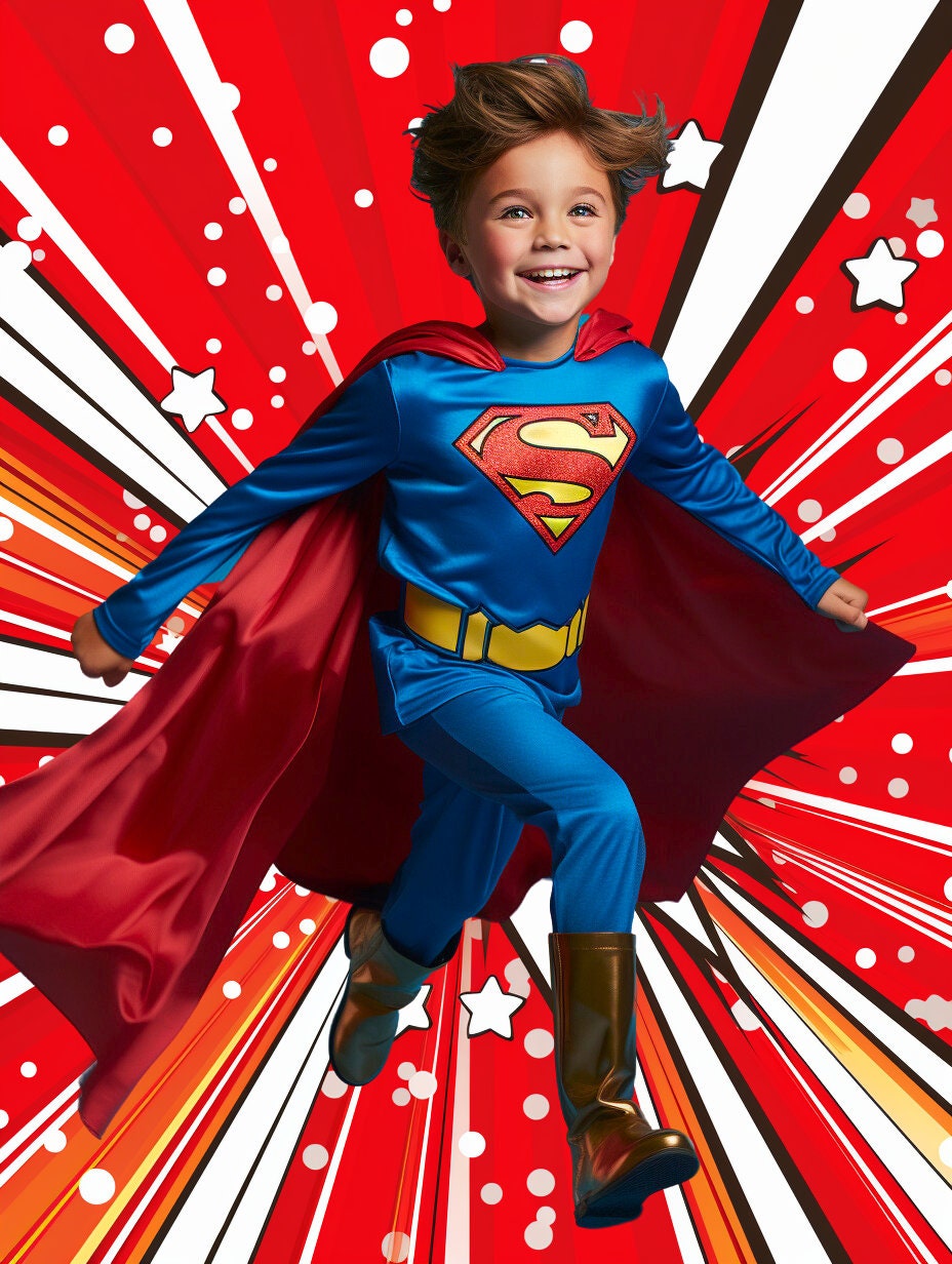 26 Comic Superhero Backdrops | Comicbook Digital Backdrops | for ...
