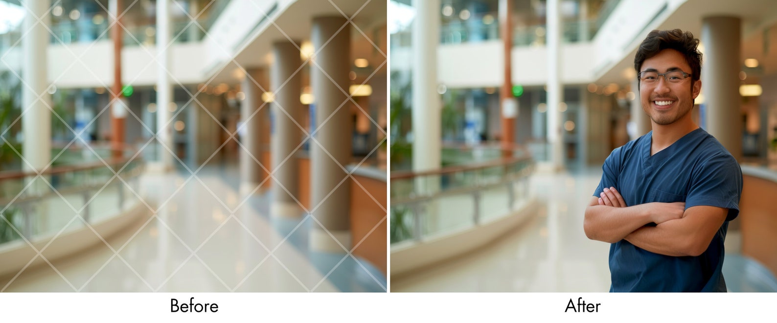 16 Modern Hospital Lobby Digital Backdrops for Business Headshots ...