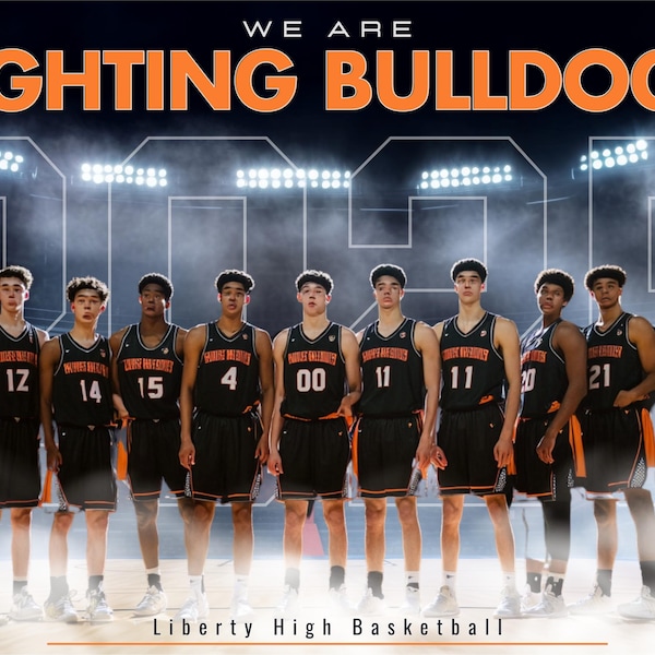 Basketball Backdrop - Etsy