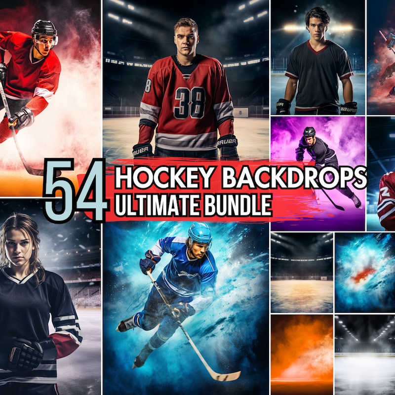 Hockey Background - Etsy