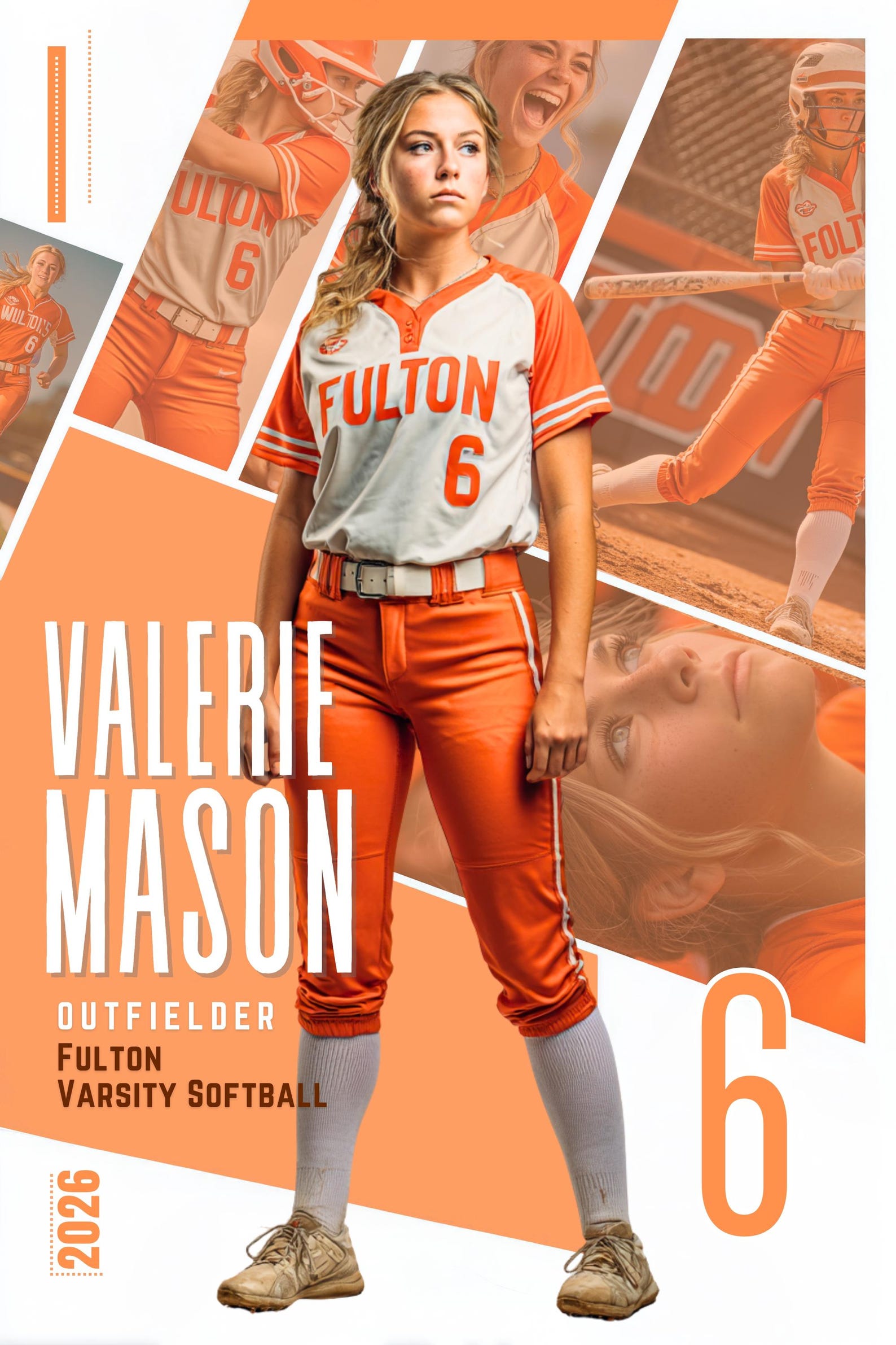 Softball Poster Template | Editable in Canva | Custom Sports Banner ...