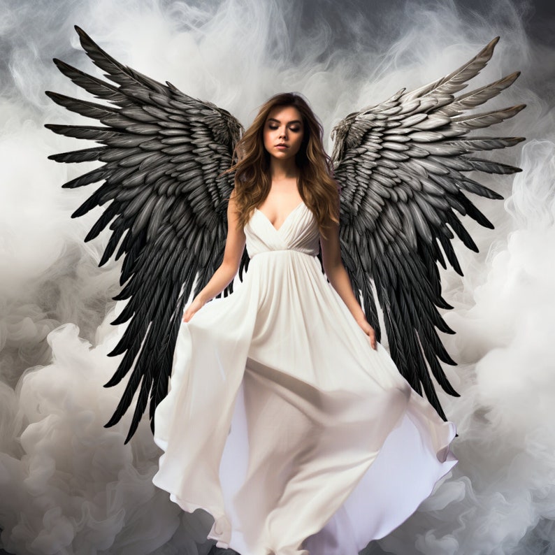 20 Angel Wing Overlays for Photoshop: Fairy Wings Angel - Etsy