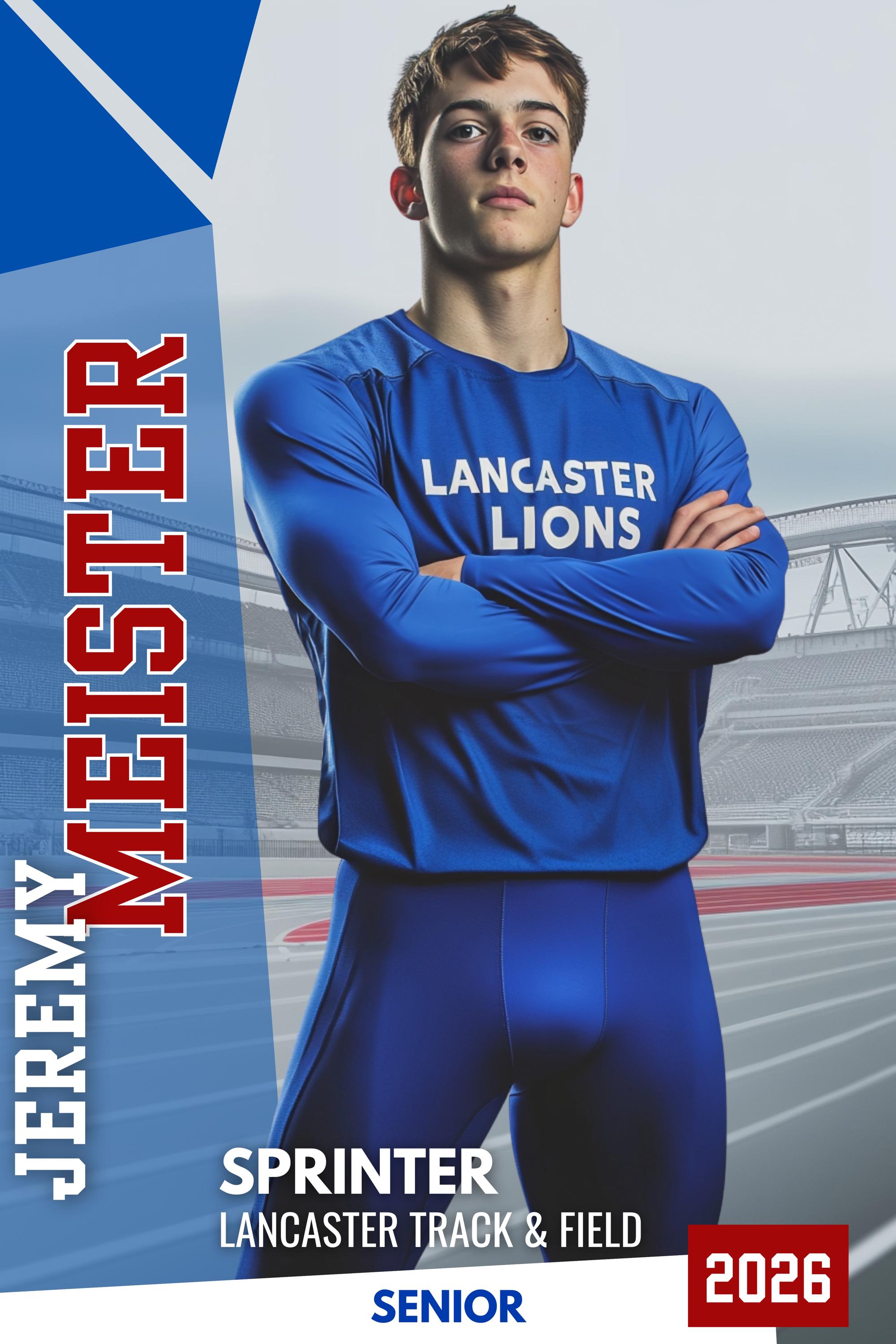 Track & Field Banner Canva Template | Track Background for Sports ...
