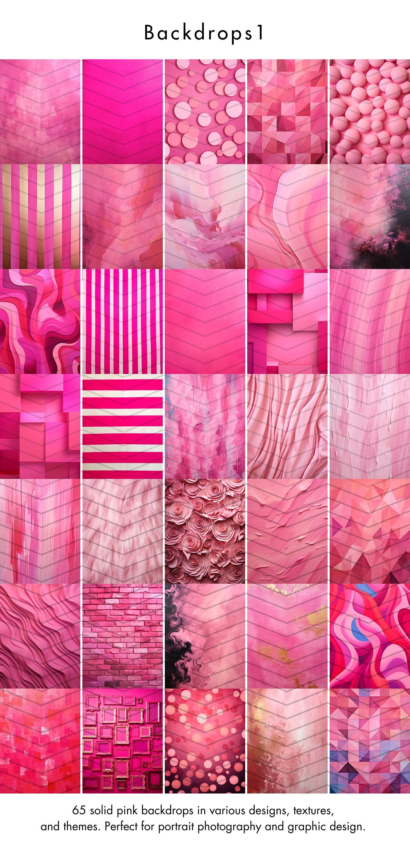 65 Pink Portrait Photography Backdrops Collection: Pink Digital Photo ...