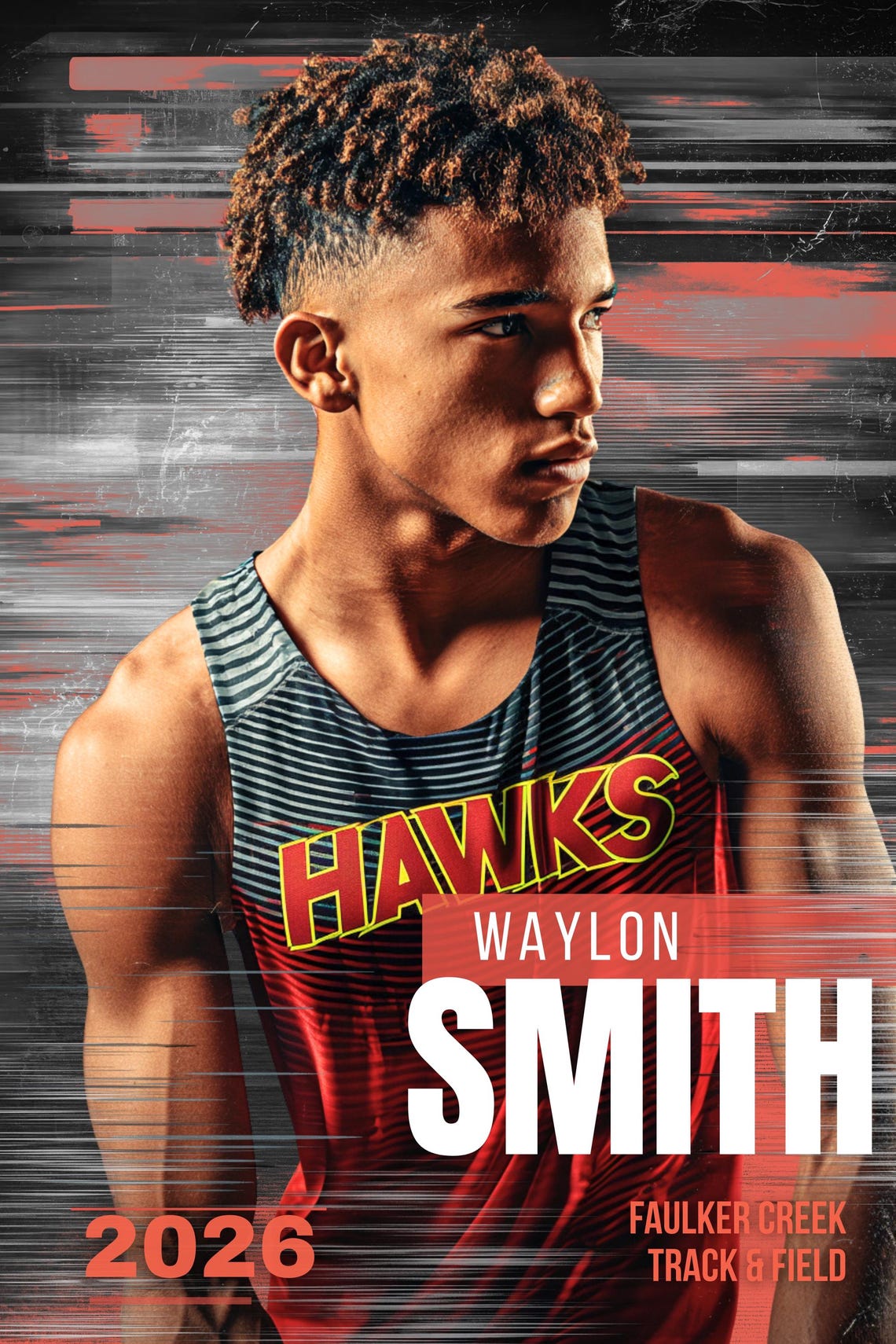 Track & Field Poster Canva Template | Editable for Custom Banners ...