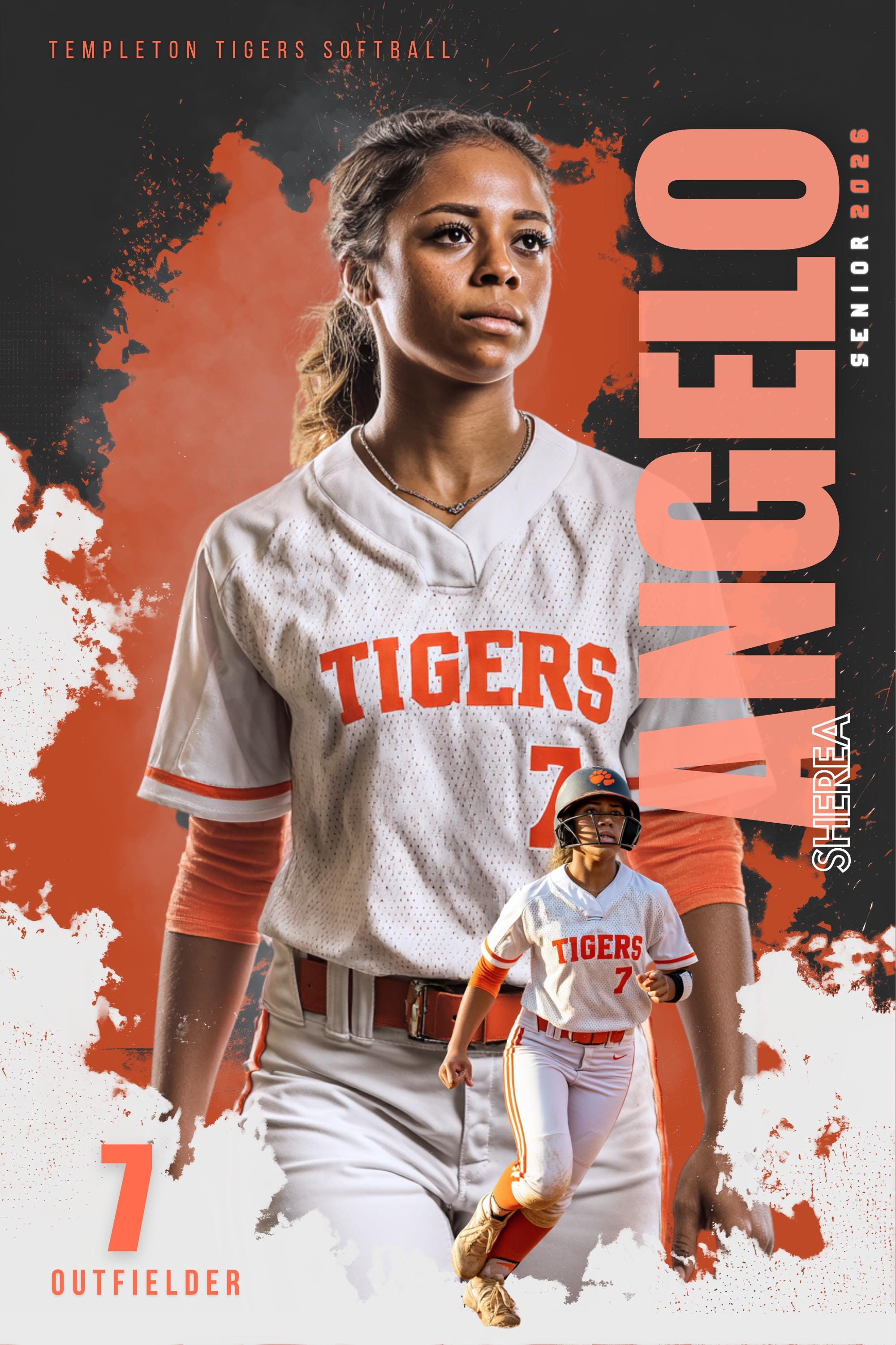 Softball Poster Template | Editable in Canva | Custom Banners, Posters ...