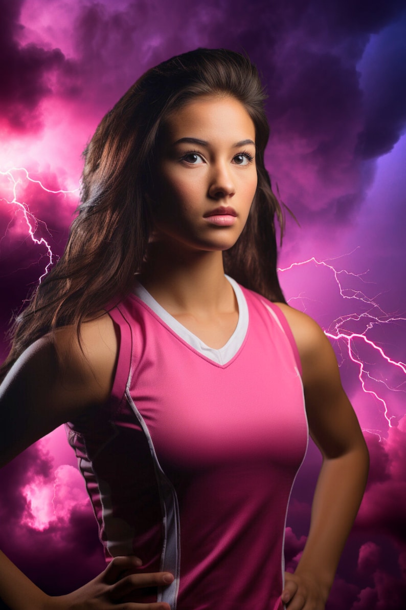 39 Lightning Bolt Digital Backgrounds – Red, Blue, Purple, Yellow ...