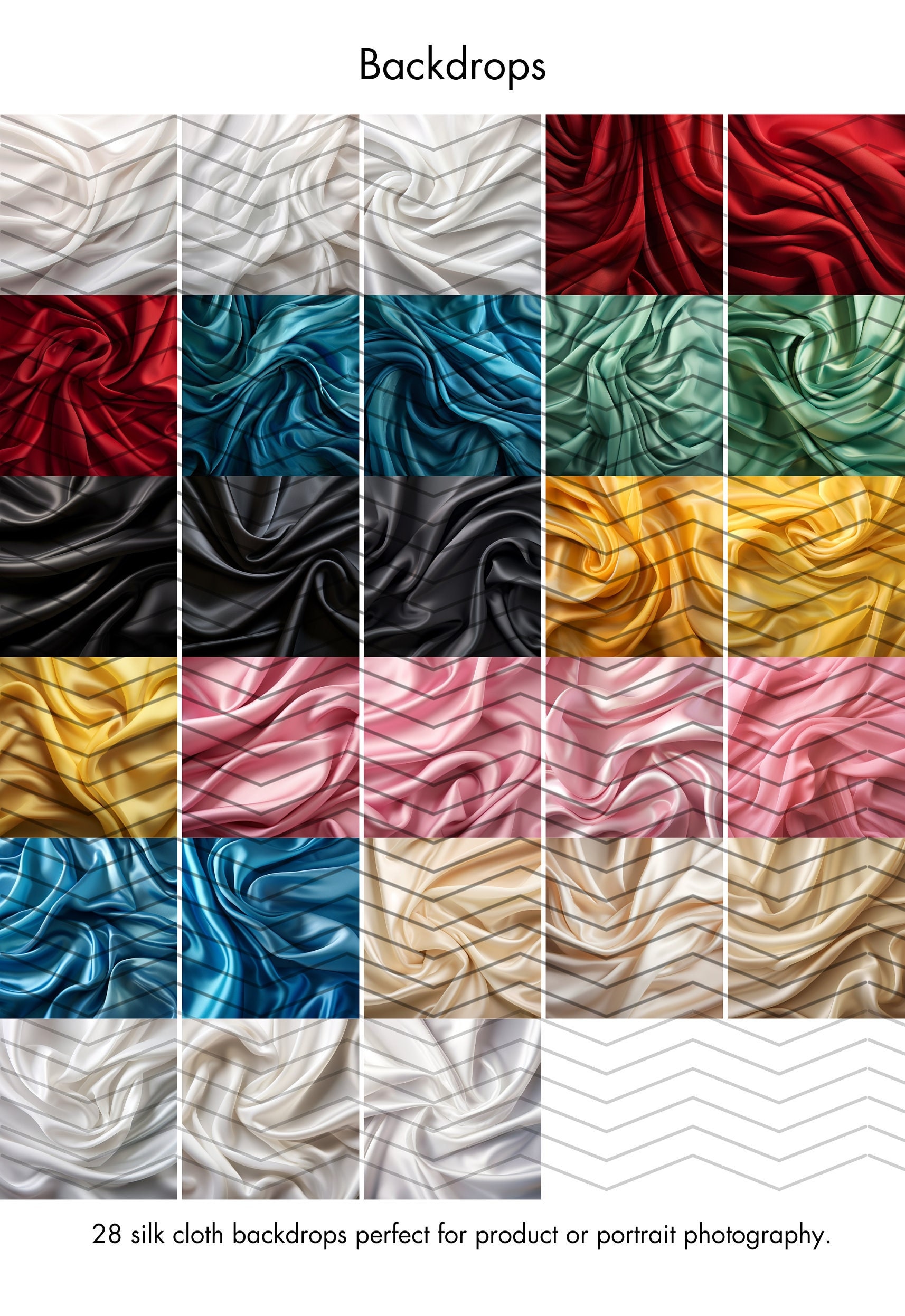 28 Professional Digital Photography Backdrops: Silk & Cloth - Etsy