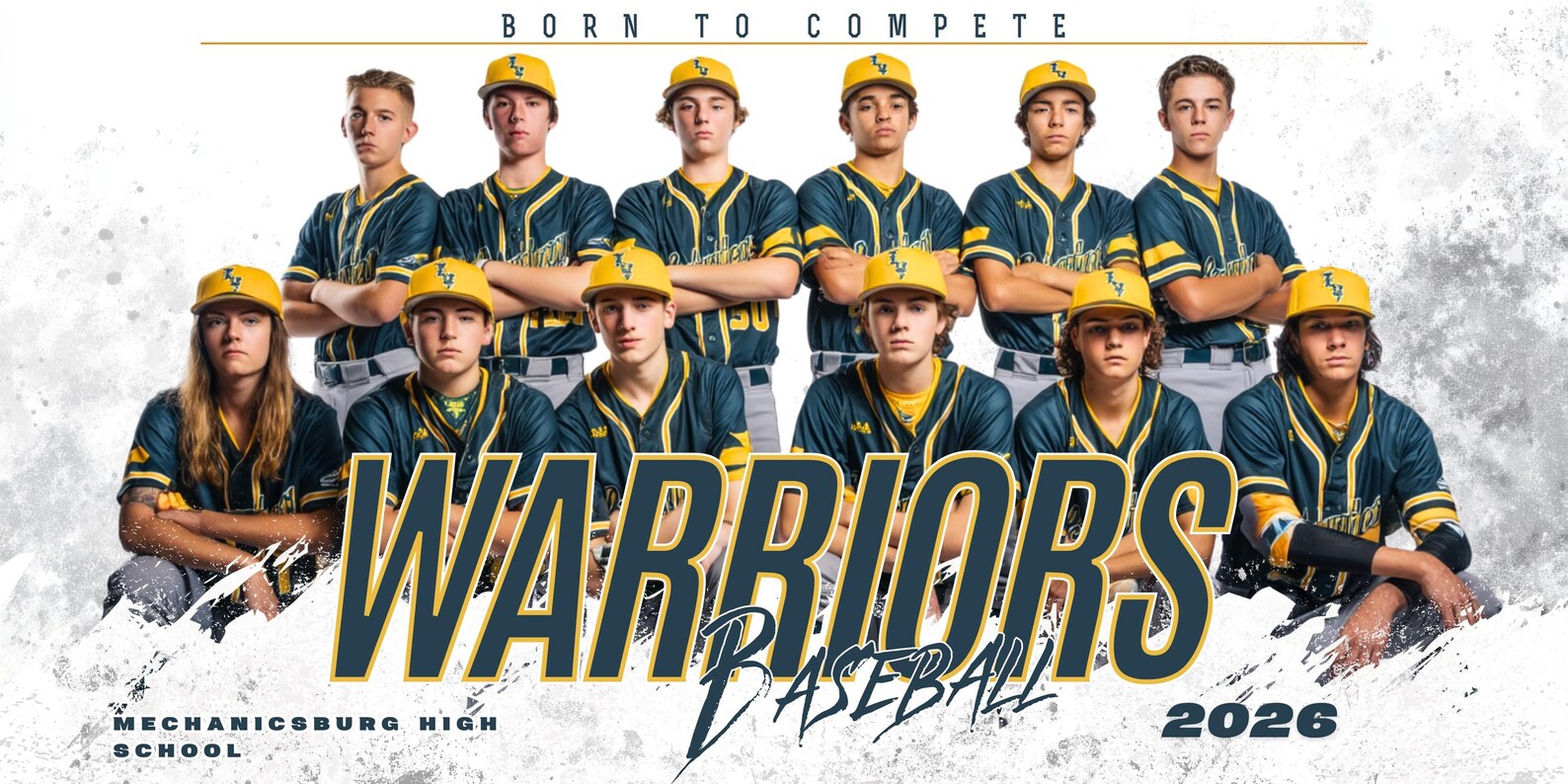 Sports Team Banner Canva Template | for Baseball, Softball, Volleyball ...