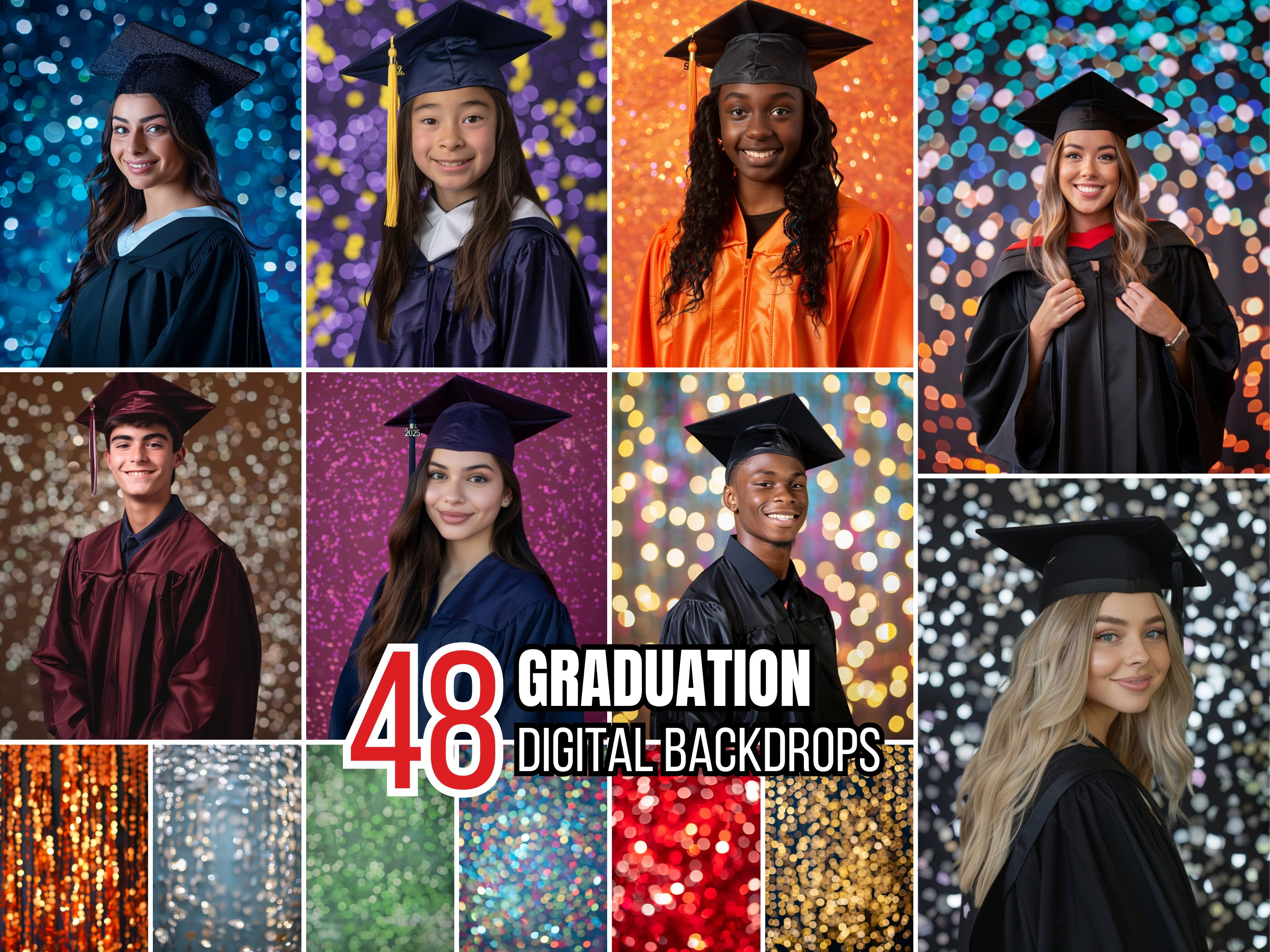 Graduation Ceremony Photo Background Photography Backdrops Quality