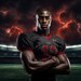 10 Football Digital Photo Backgrounds: Stadium Theme Backdrops for ...