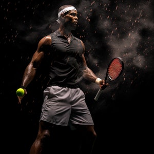 36 Tennis Photo Backgrounds & Digital Sports Backdrops | Digital ...