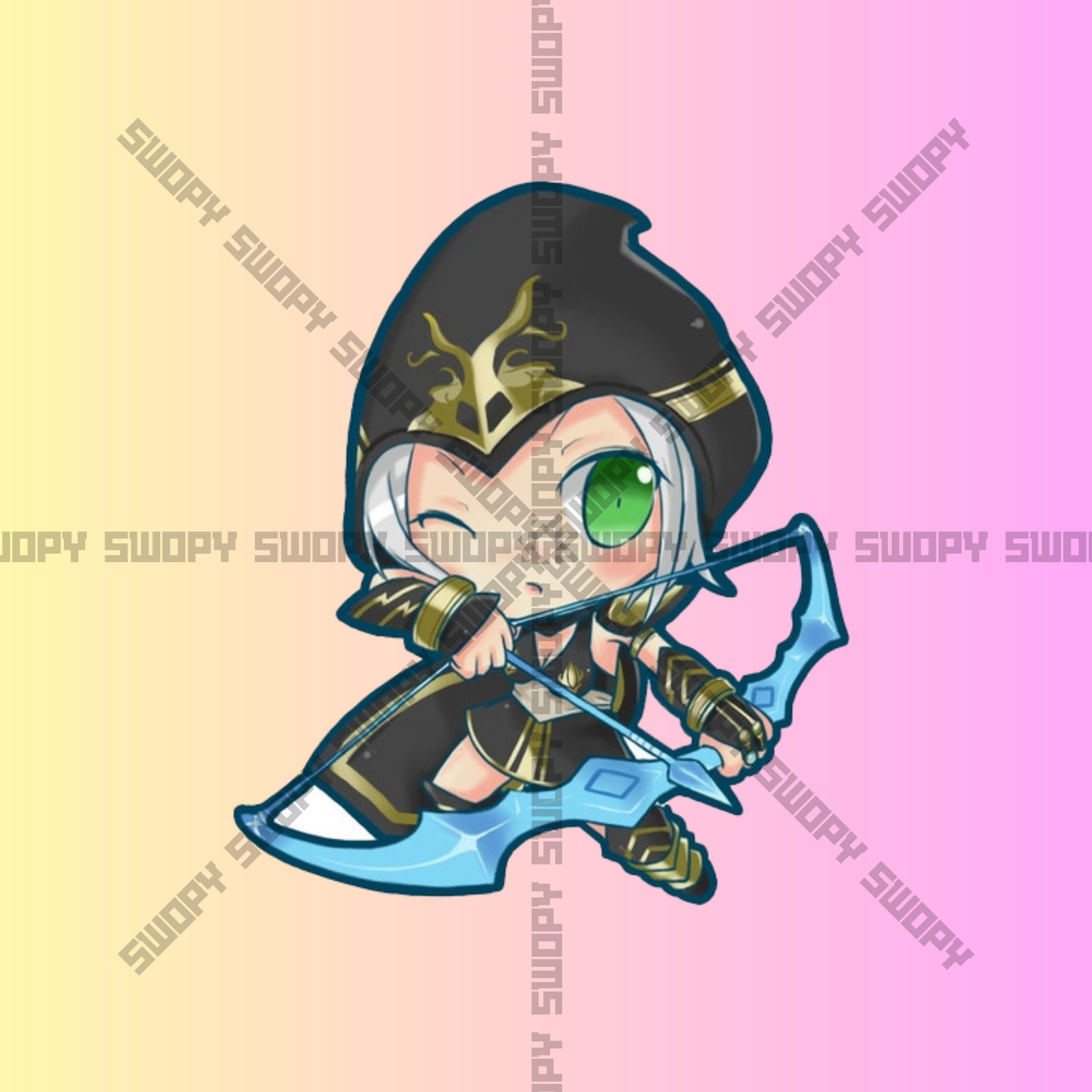 League Of Legends Chibi Ashe