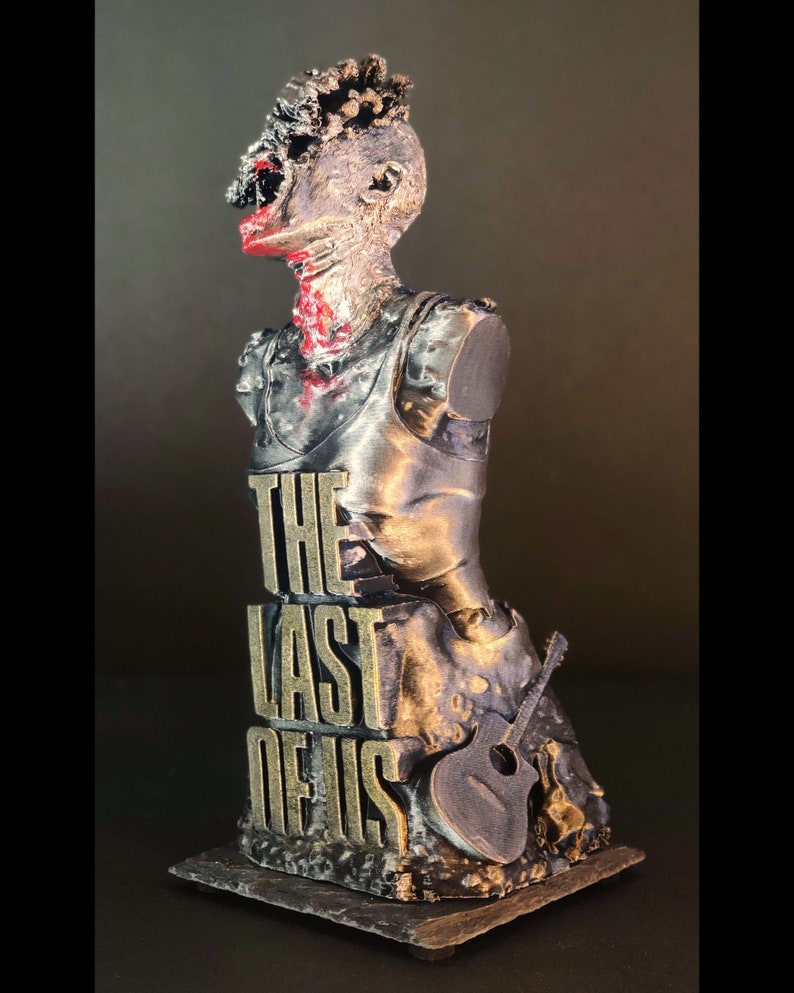CLICKER Bust, Last of Us Statue, TLOU, Fan Art Inspired by the Last of ...