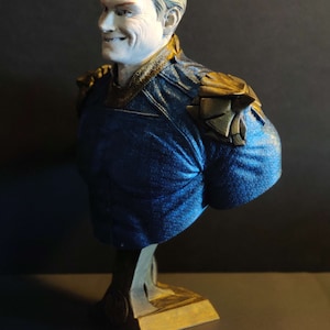 Homelander Statue - the Boys - Full Color Hand Painted 3D Printed Bust ...