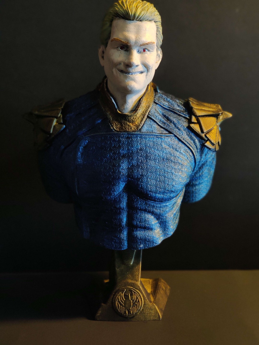 Homelander Statue - the Boys - Full Color Hand Painted 3D Printed Bust ...