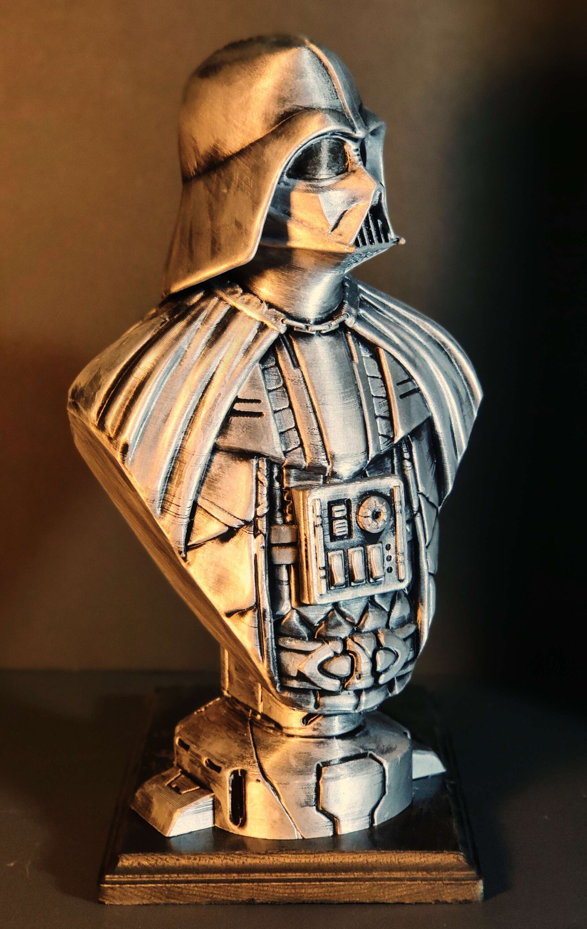 Darth Vader Bust, Vader Statue, Star Wars Fan Art, Starwars Inspired ...