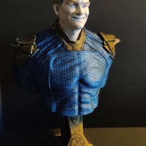 Homelander Statue - the Boys - Full Color Hand Painted 3D Printed Bust ...