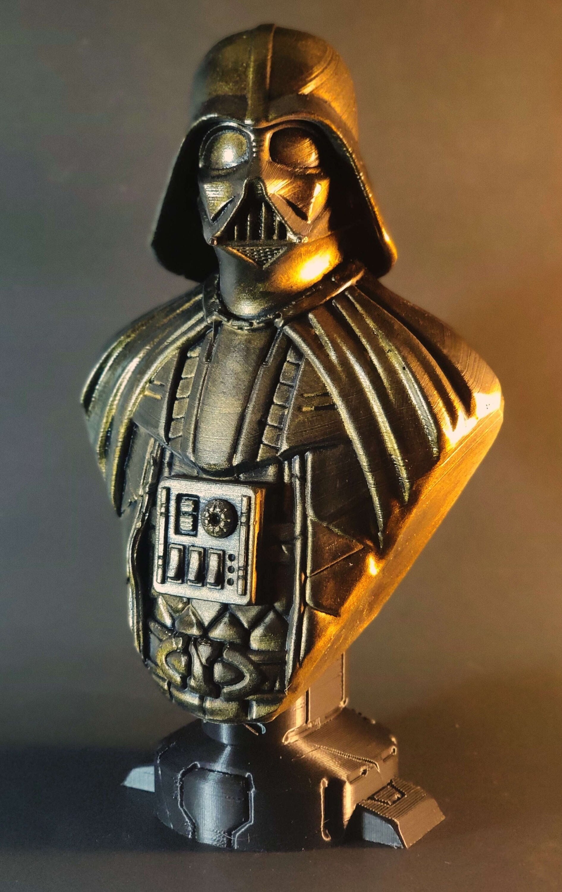 Darth Vader Bust, Vader Statue, Star Wars Fan Art, Starwars Inspired ...