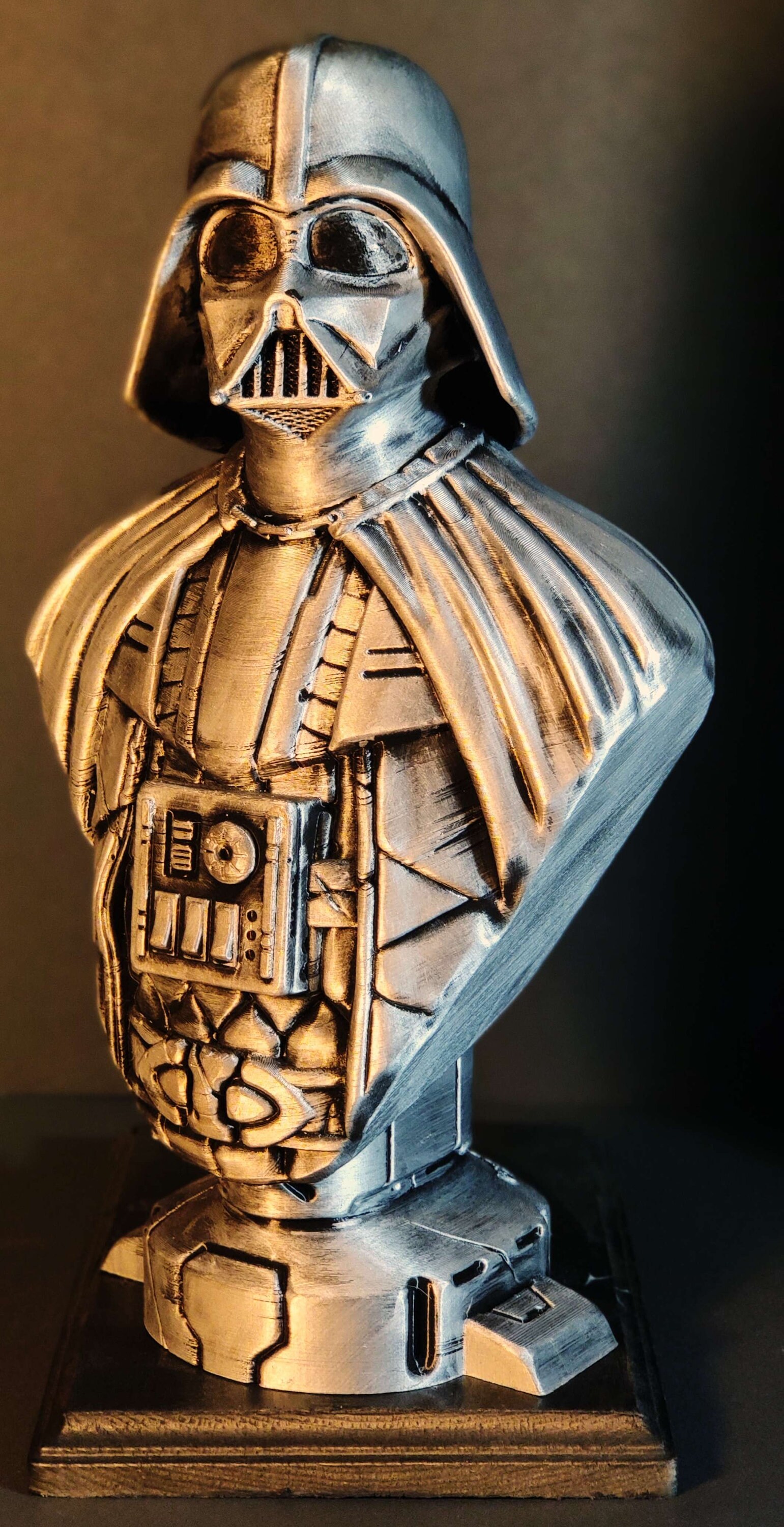 Darth Vader Bust, Vader Statue, Star Wars Fan Art, Starwars Inspired ...