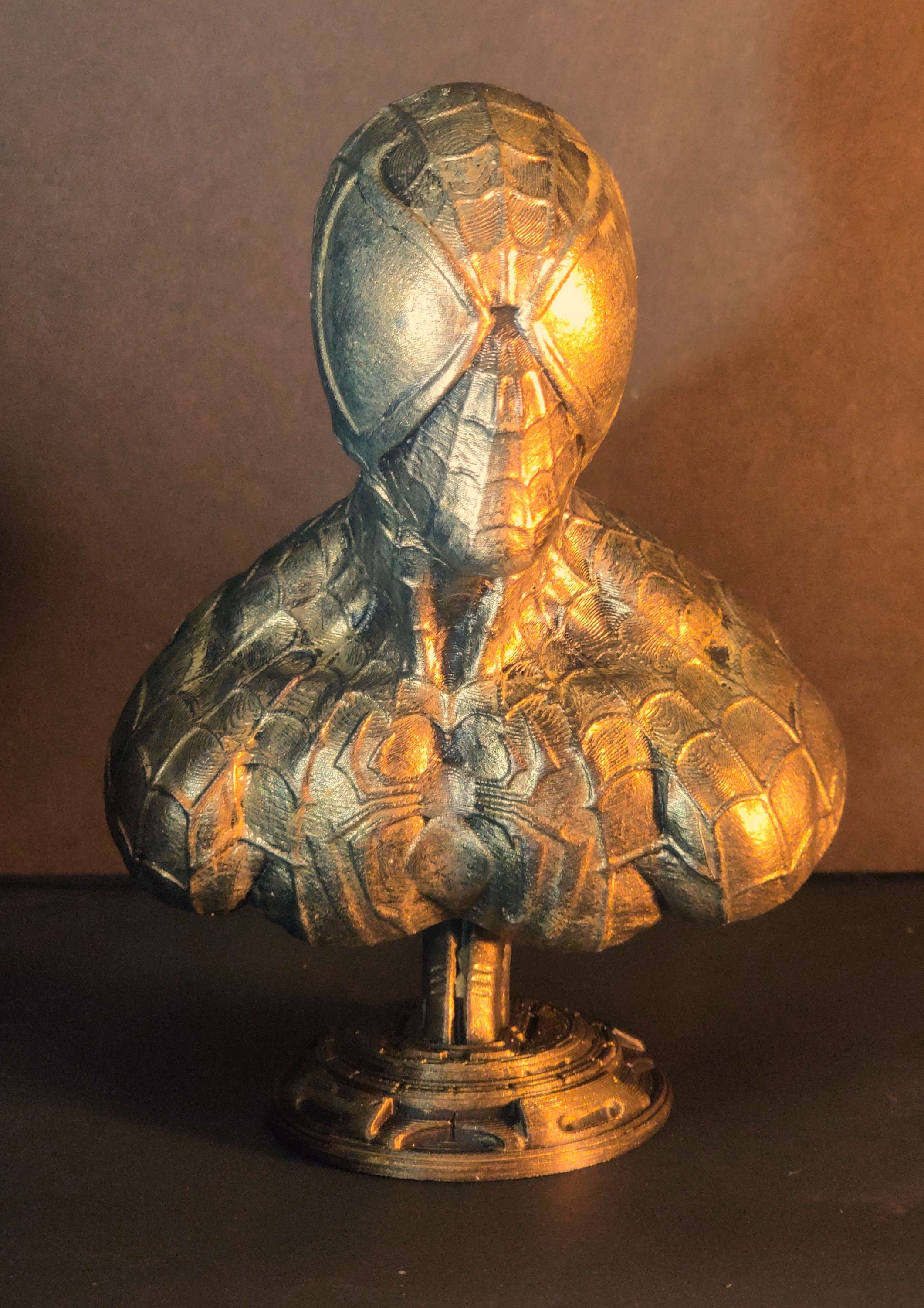 Spider-man Statue Multiple Sizes & Colors Fan Art - Etsy