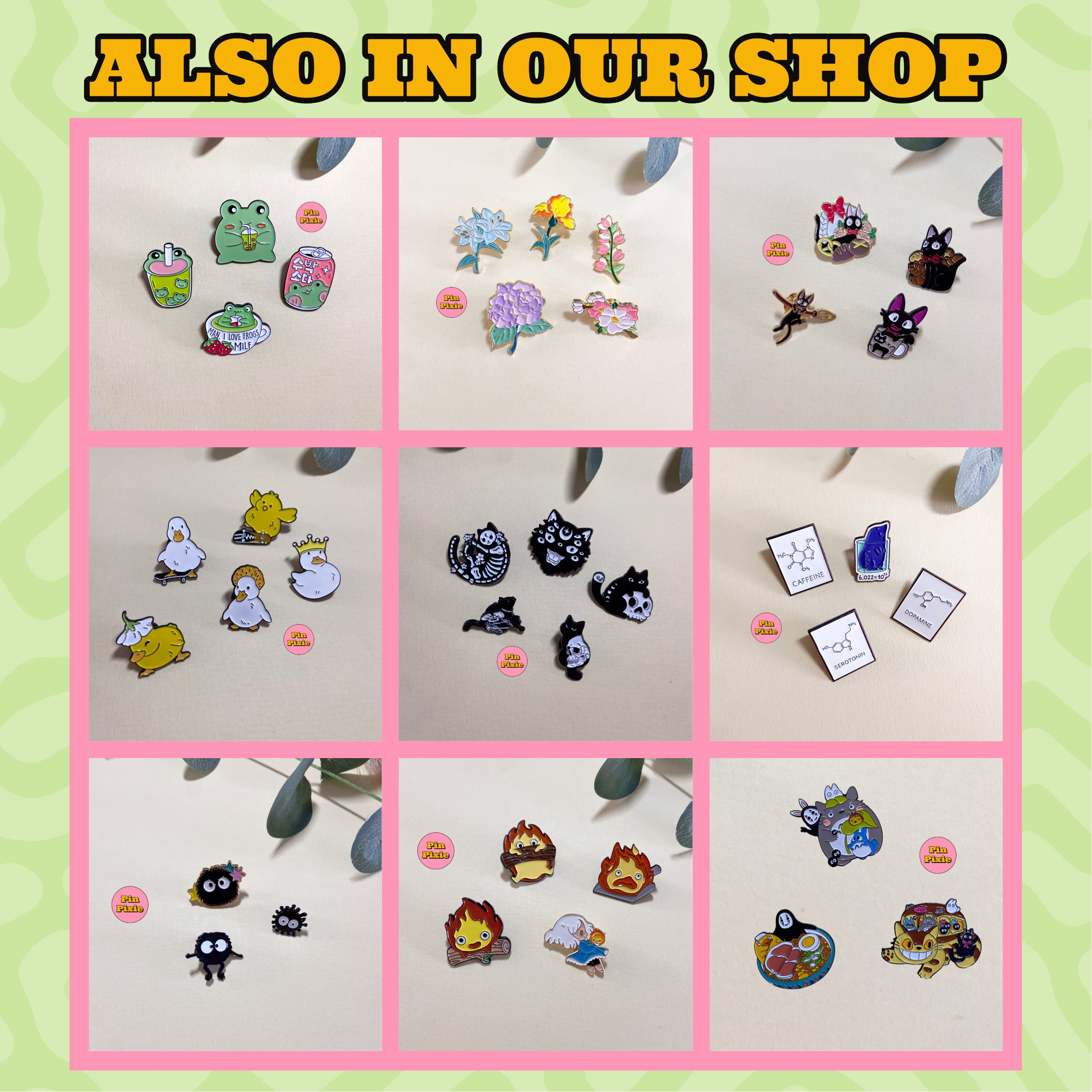 Studio Ghibli Croc Charms, Decorative Shoe Charms, Fashionable Croc ...