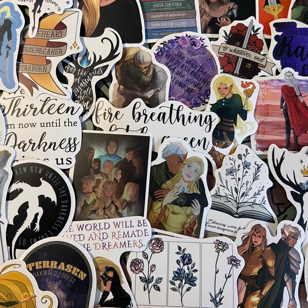 Throne of Glass Kindle Stickers - Etsy