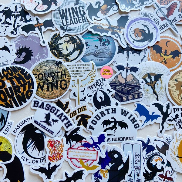 Fourth Wing Stickers Funny - Etsy