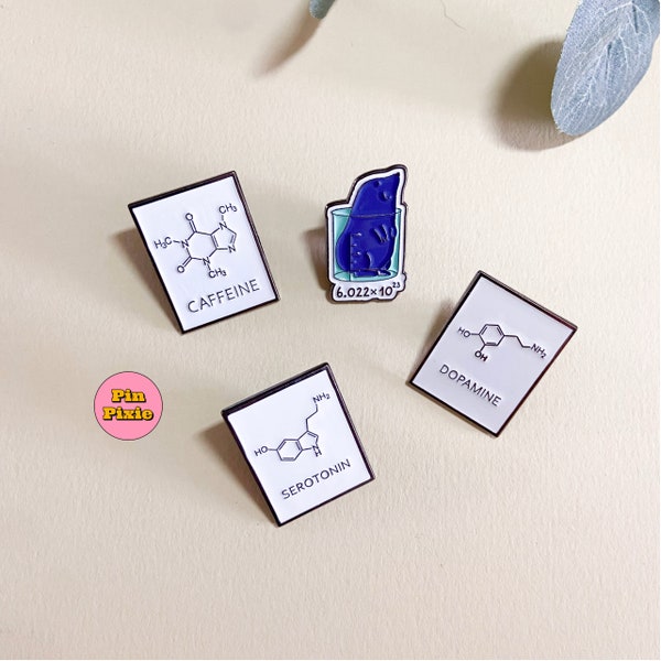 Chemistry Enamel Pin - Etsy