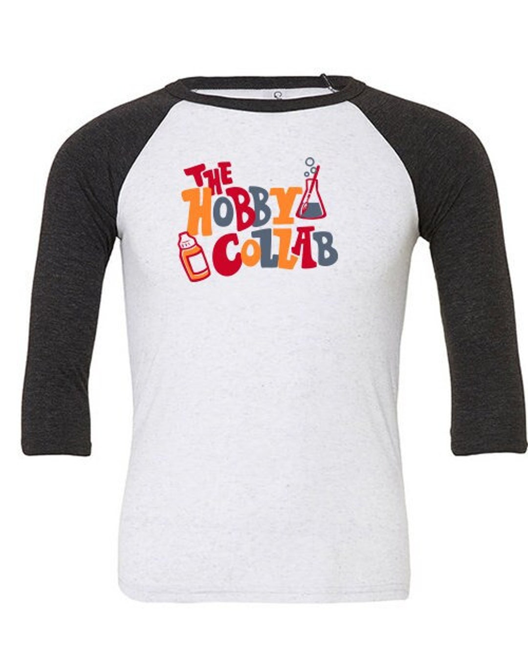 PRE-ORDER the Hobby Collab Logo Print Baseball Tee - Etsy